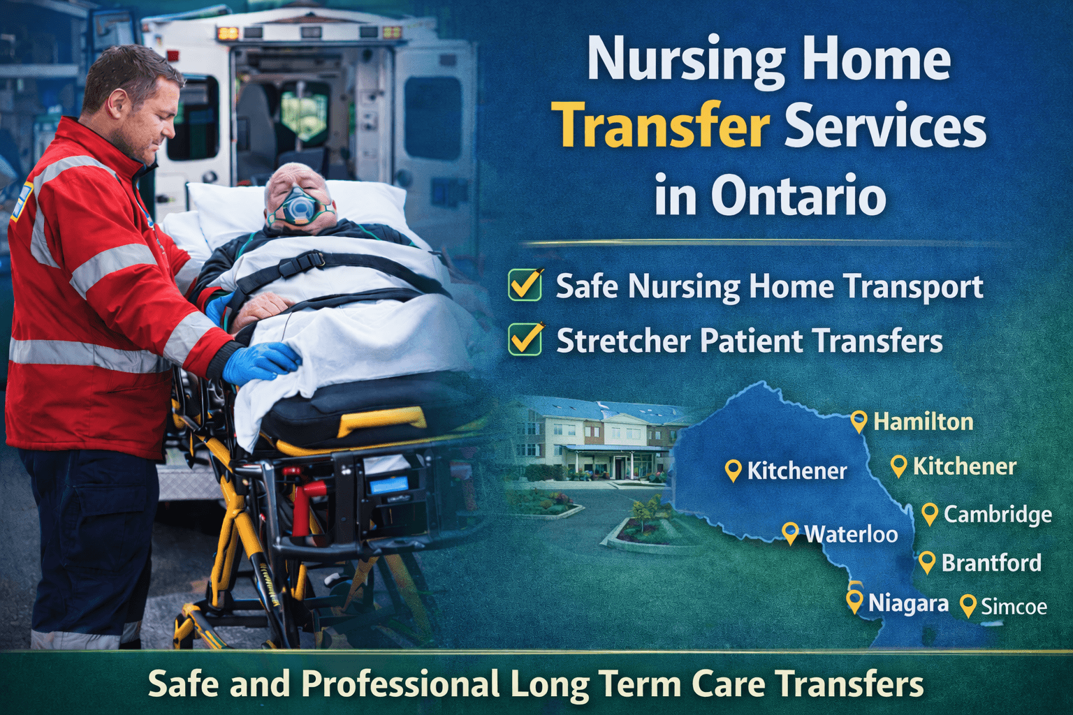 Nursing Home Patient Transfer Services in Ontario